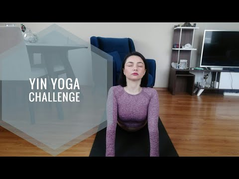 15 dk.lık Yin Yoga challenge- Twitch Yayını kaydı -butterfly pose-