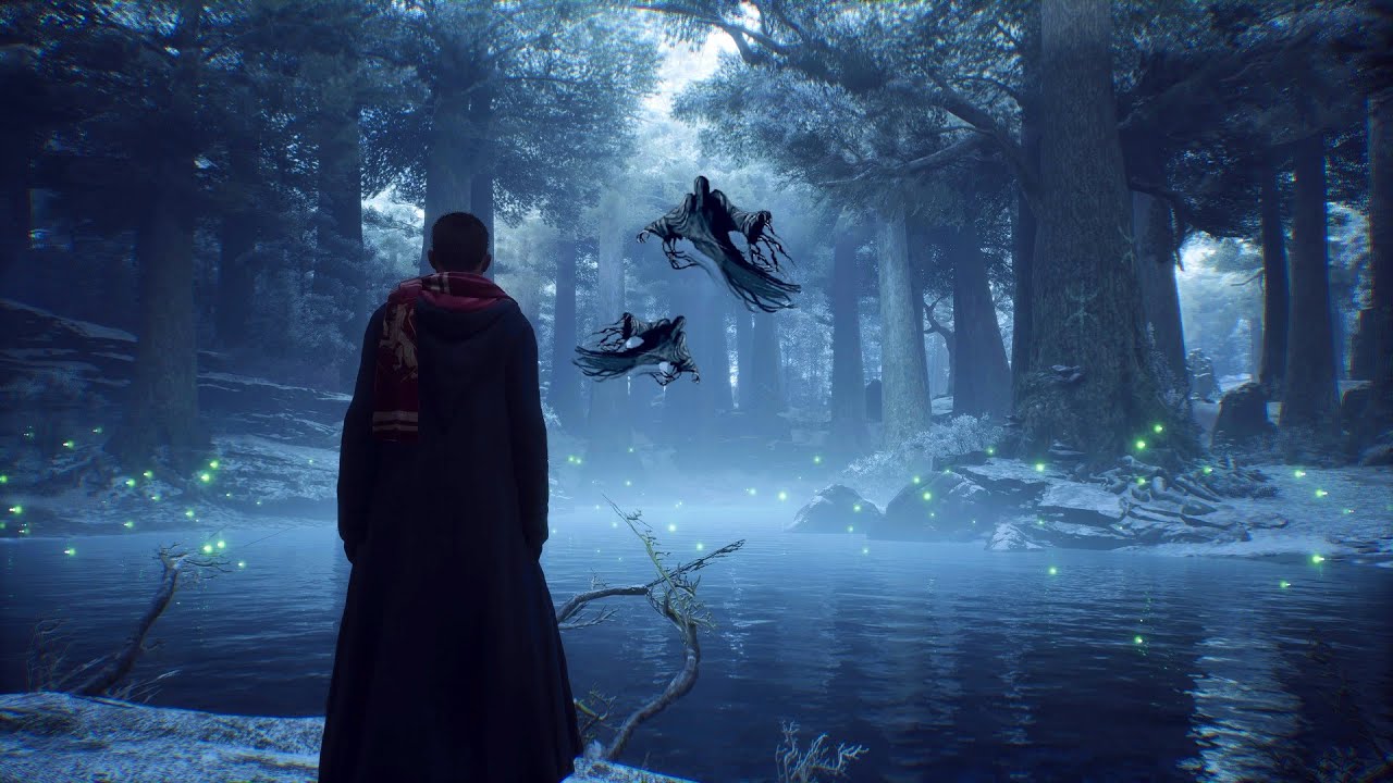 [4K] Mystical walk through the FORBIDDEN Forest in Hogwarts Legacy ...