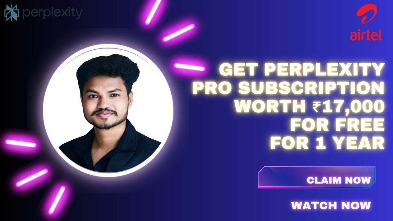 How to Get Perplexity Pro Worth ₹17,000 for FREE with Airtel! 🔥 ...
