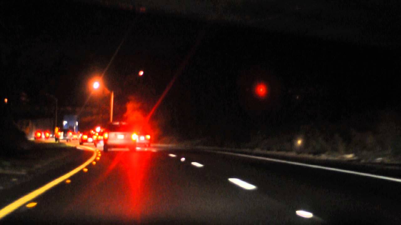 Boston Highways I-93 SB to MA-24 SB (Milton to Randolph) - YouTube
