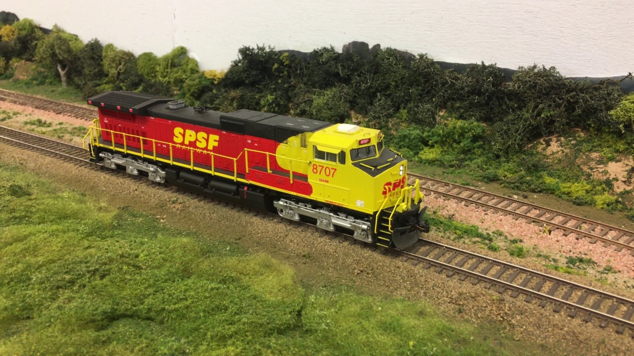 SPSF C44-9W at Meadow - YouTube