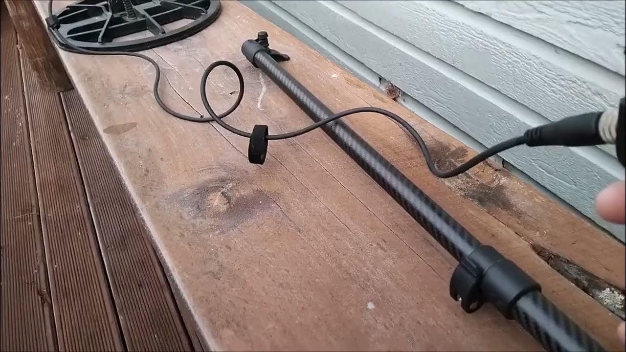 Minelab Manticore's Conductive Shaft problem with ground balance - YouTube