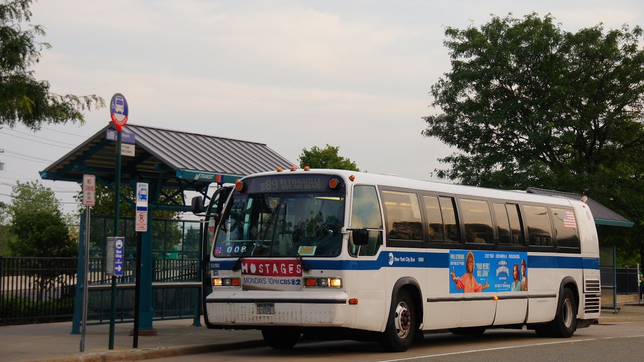 MTA New York City Bus 1998 NovaBus RTS-06 5090 - YouTube