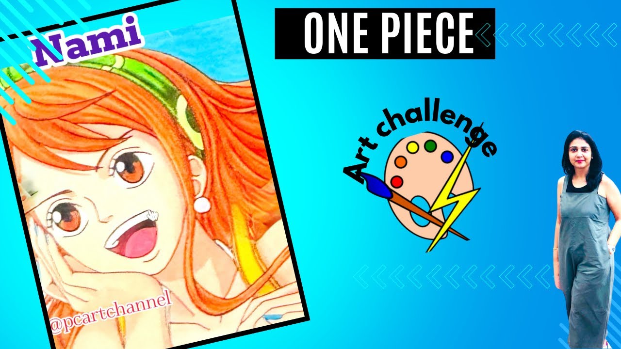 how to draw nami from One Piece | nami drawing | como dibujar a anime # ...