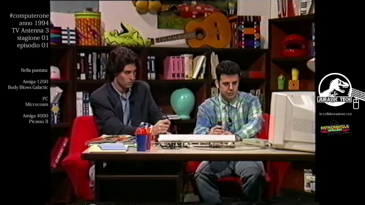 Jurassic Tech 01 - ComputerONE puntata 01 serie 01 - anno 1994 - YouTube