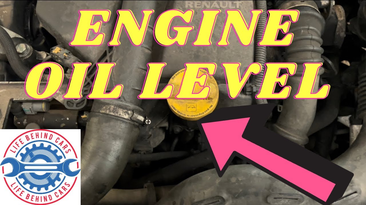 Dacia Duster 2014 Diesel Engine Oil Level Dipstick Location - YouTube