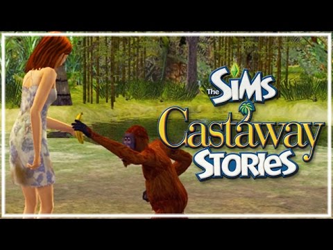 Let's Play: The Sims Castaway Stories || Part 2 || Monkeys & Moving! 🙉 ...
