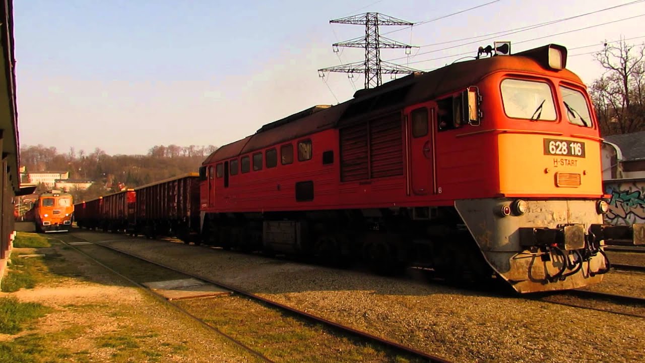 MÁV M62 (628 116)Szergej - YouTube