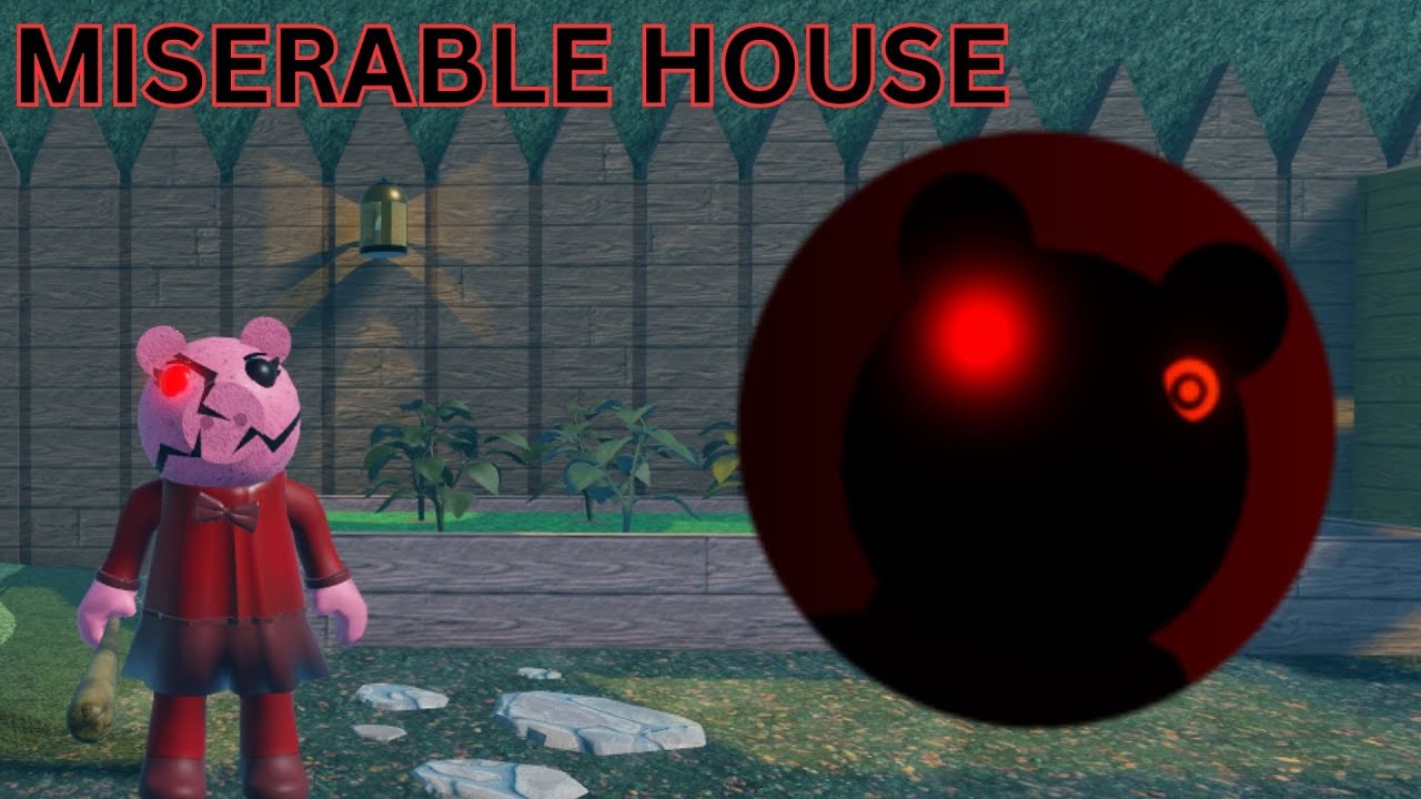 HOW TO COMPLETE CHAPTER 1 MISREABLE HOUSE (ALL ENDINGS) IN PIGGY ...