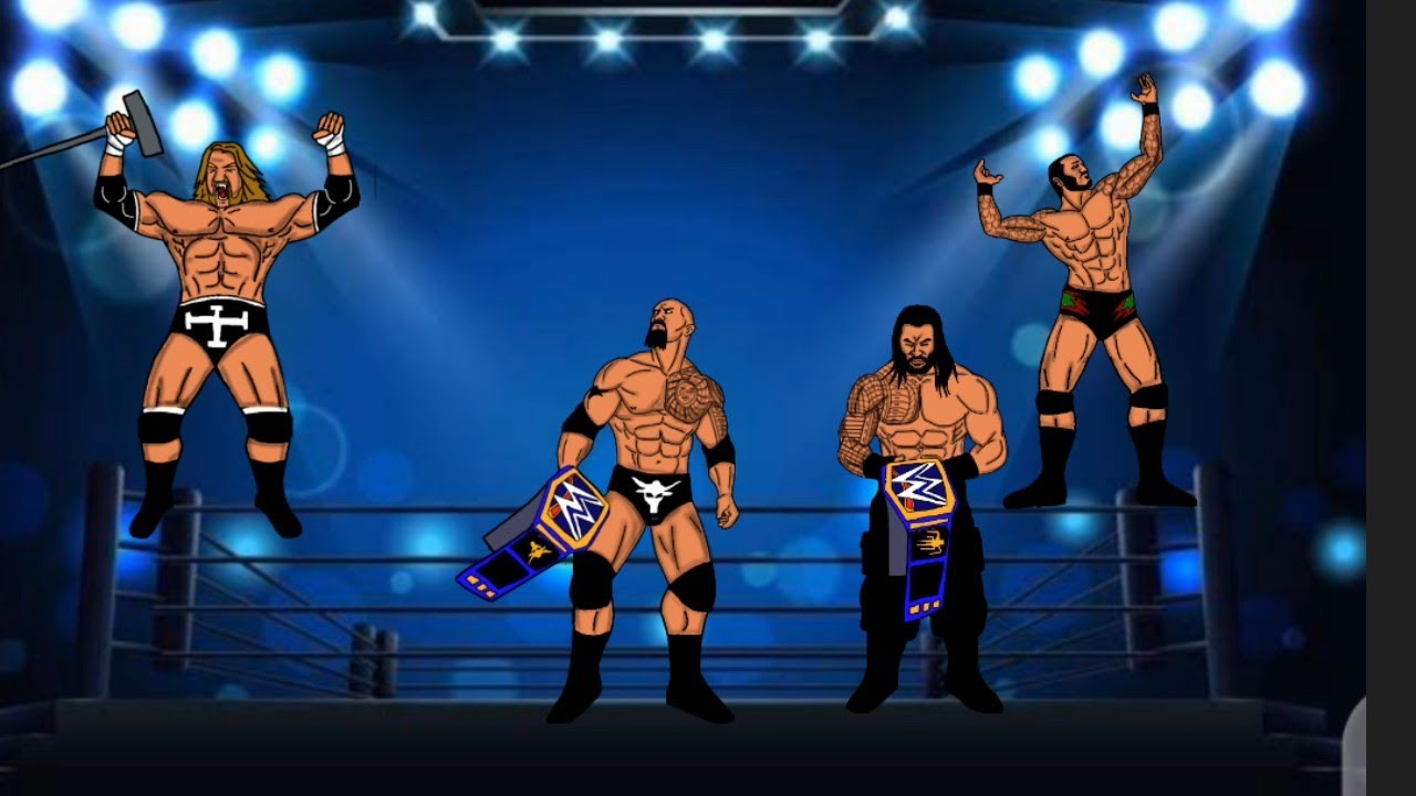 Cartoon Wwe Smackdown