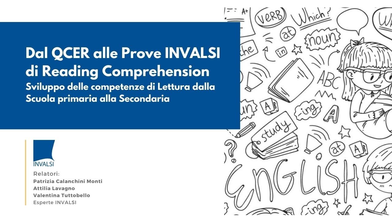 Dal QCER alle Prove INVALSI di Reading Comprehension - YouTube
