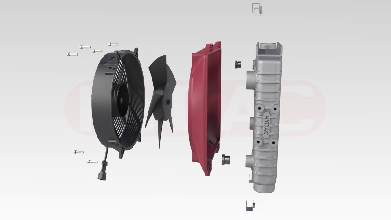 HYDAC AC-M Air Coolers for Mobile Applications - YouTube