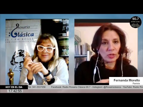 La pianista, Fernanda Morello en "Hoy es el día" - YouTube
