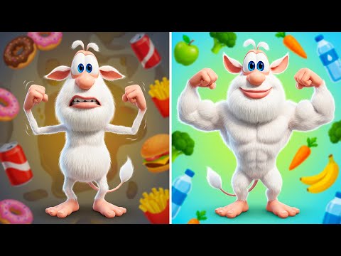 Booba 💪 Güçlü Kaslar 🏋 Çocuklar için çizgi film