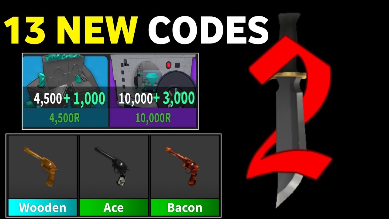 UPDATE⚡MURDER MYSTERY 2 CODES OCTOBER FOR ACE 2024 | ROBLOX MM2 CODES ...