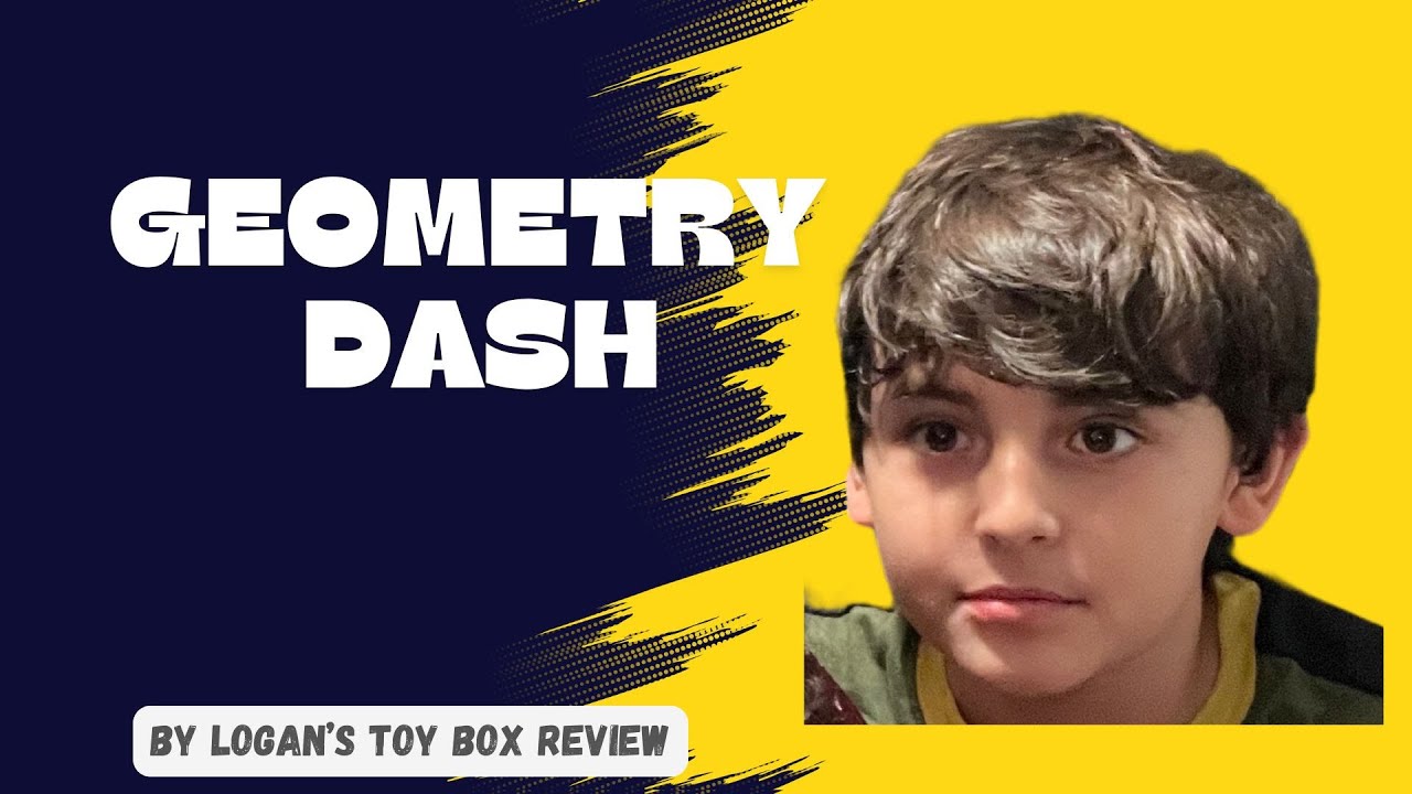 Logan Playing Geometry Dash - YouTube
