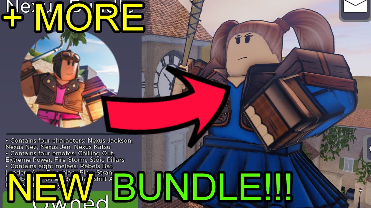 NEW NEXUS BUNDLE IN ARSENAL!! (Roblox Arsenal) - YouTube