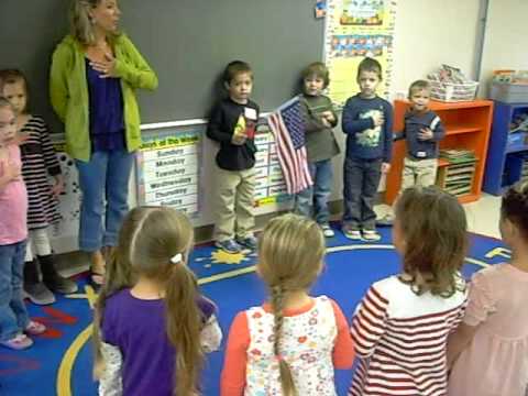 Preschool Pledge of Allegiance-Nov 2009.avi - YouTube