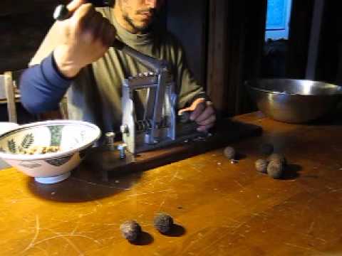 method for cracking black walnuts - YouTube