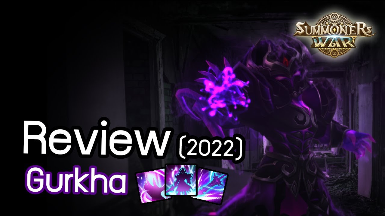 [Summoners War] รีวิว Gurkha (ไบสันมืด) ตัวท๊อป RTA 2022 - YouTube