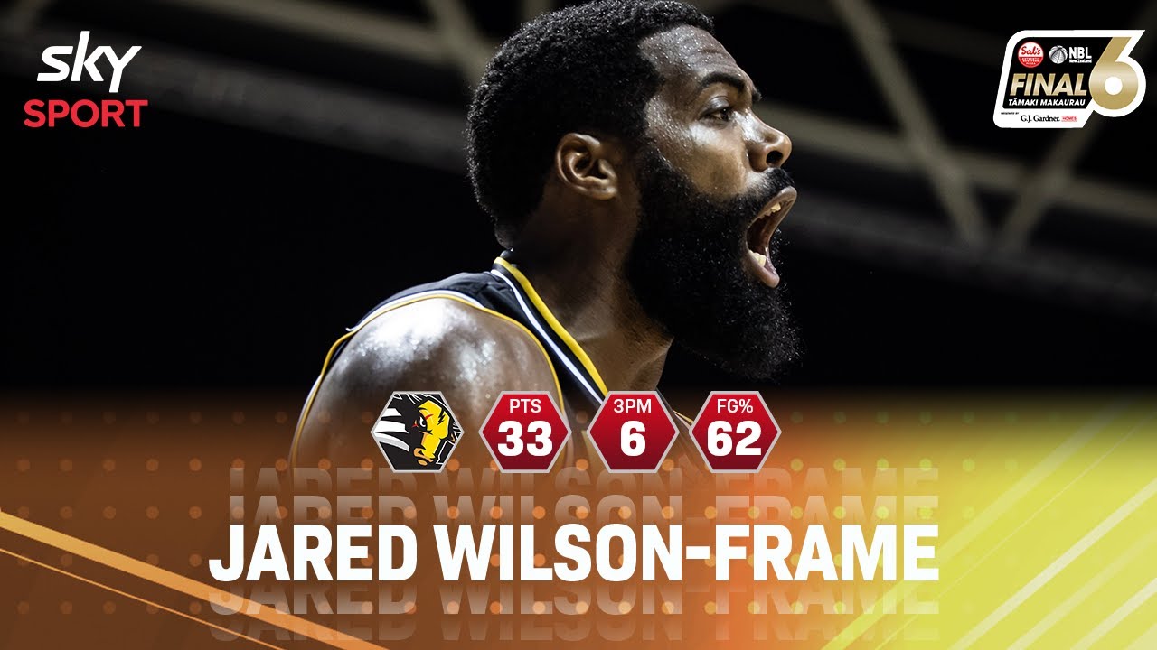 Jared Wilson-Frame 33 PTS, SIX triples vs. Wellington Saints - YouTube