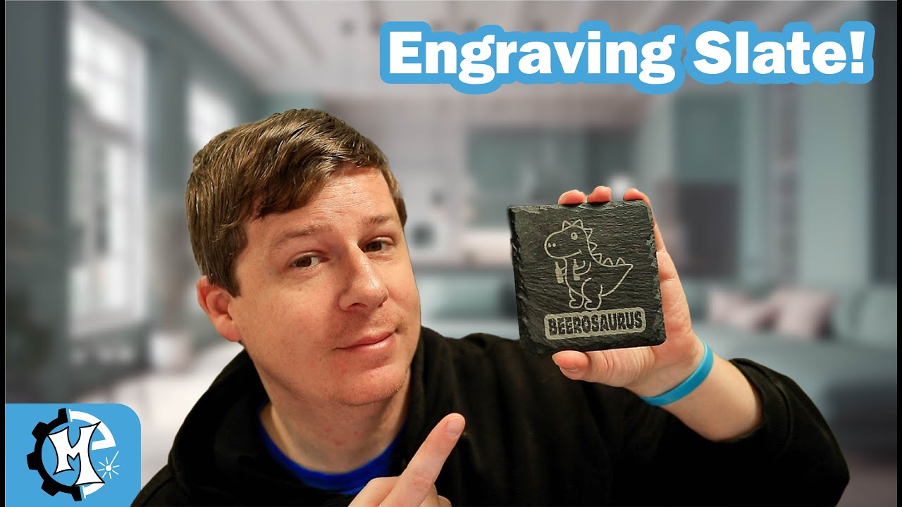 Behind the Scenes: Discovering Ideal Slate Engraving Settings - YouTube