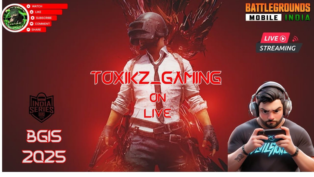 BGIS 2025 in Game qualifier| Tamil Gamer| #bgmi # ...
