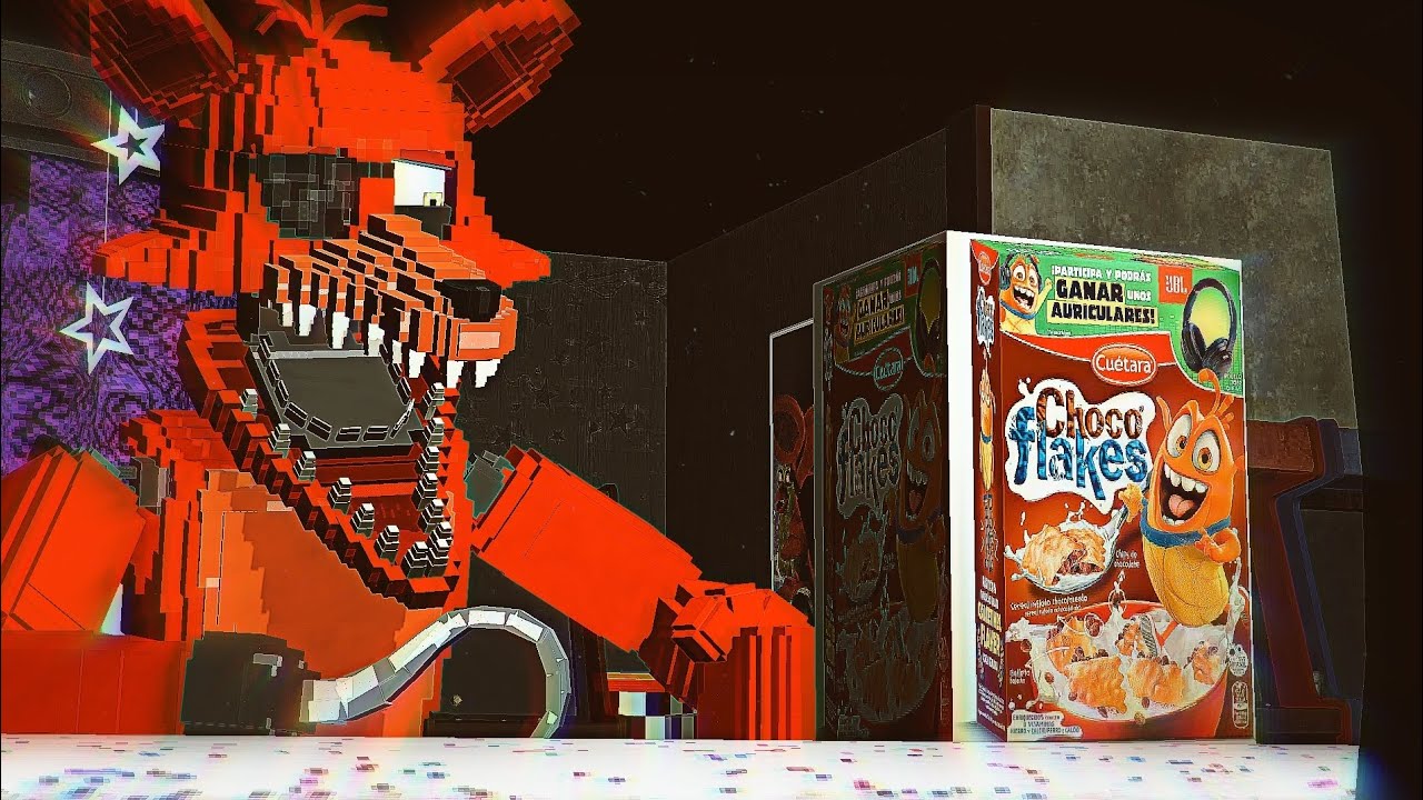 [P3D/FNAF] Foxy ve los memes de los Choco Flakes. - YouTube
