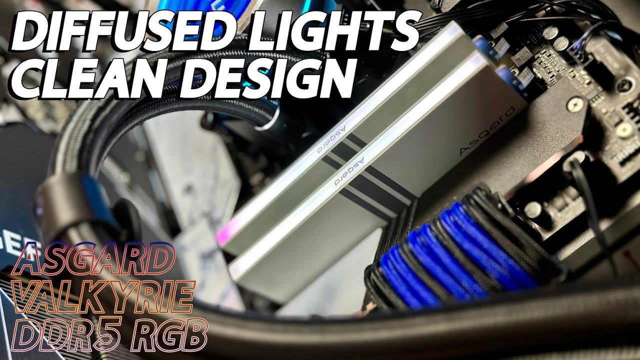 ASGARD VALKYRIE DDR5 RGB 6000MHz CL30 - Review - YouTube