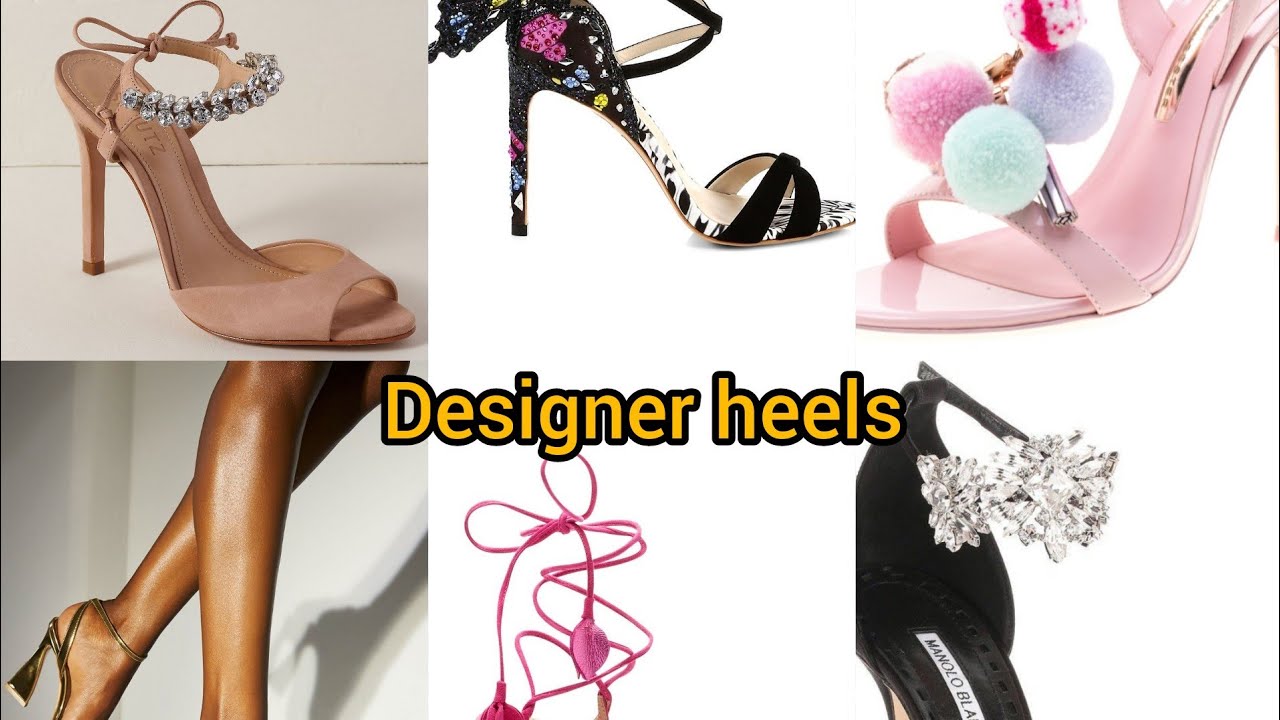 Designer heels with their names #designerheels #heels# ...