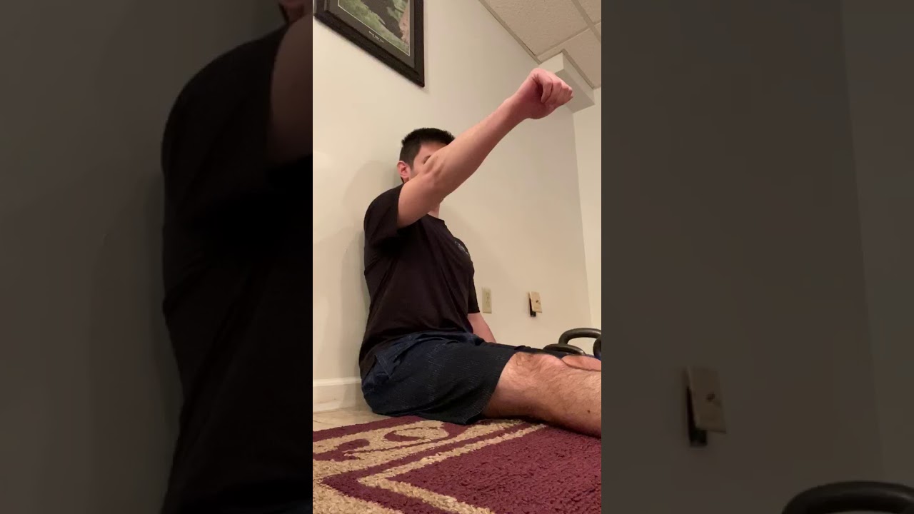 Long Seated Single Arm Raise w/ Progression to Double Arm Raises w/ PTW ...