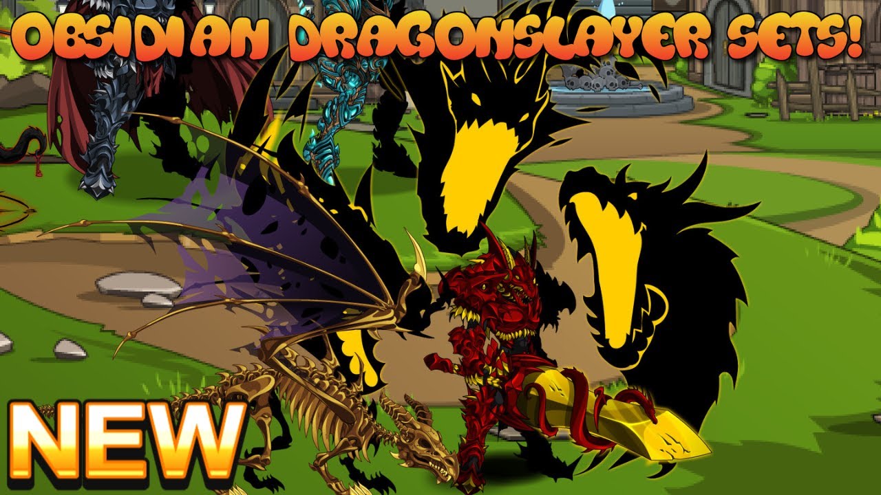 AQW Obsidian DragonSlayer Package & What Comes With it! Is It WORTH It ...
