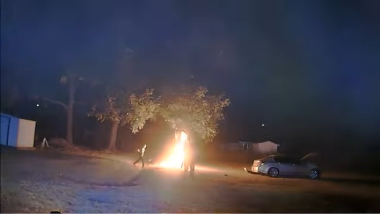 Arkansas police pursuit ends when a backpack full of gasoline ignites ...