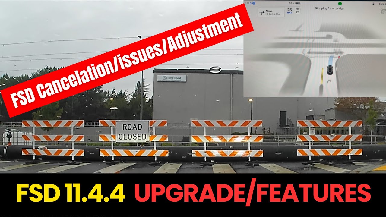 Tesla's Latest FSD Upgrade: Full Guide To 11.4.4 New Features ...