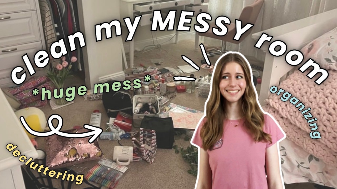 I dumped out my room… LET’S DECLUTTER *organizing, cleaning, etc* - YouTube