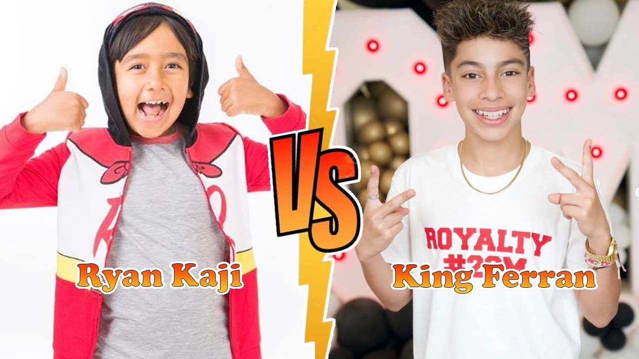 King Ferran (The Royalty Family) VS Ryan Kaji Transformation 👑 New ...