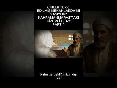 Cinler Terk Edilmiş Mekânlarda mı Yaşıyor? Kahramanmaraş'taki Mağaralar!  Gerçek PART 4 #shorts