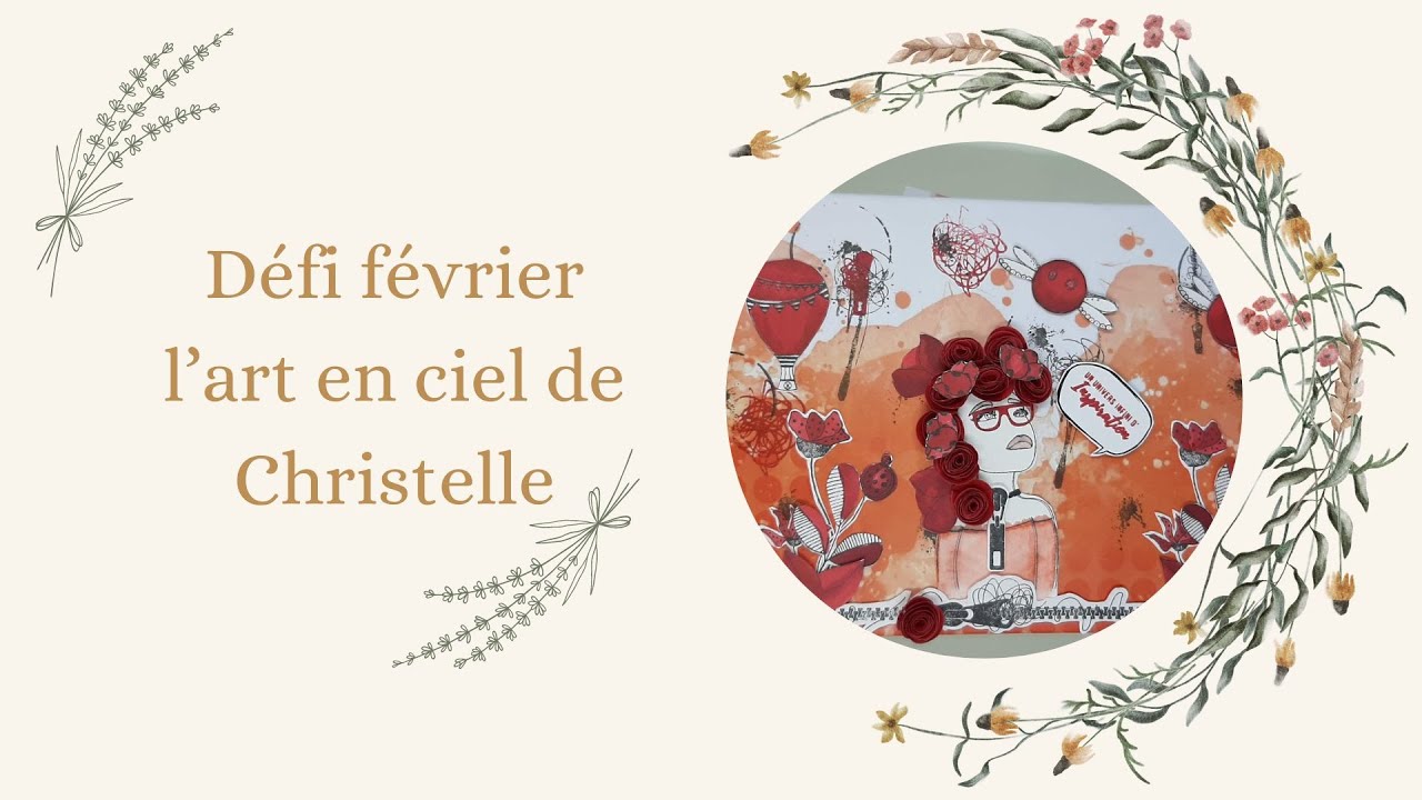 #defi février 2024 boutique #lartencieldechristelle - YouTube