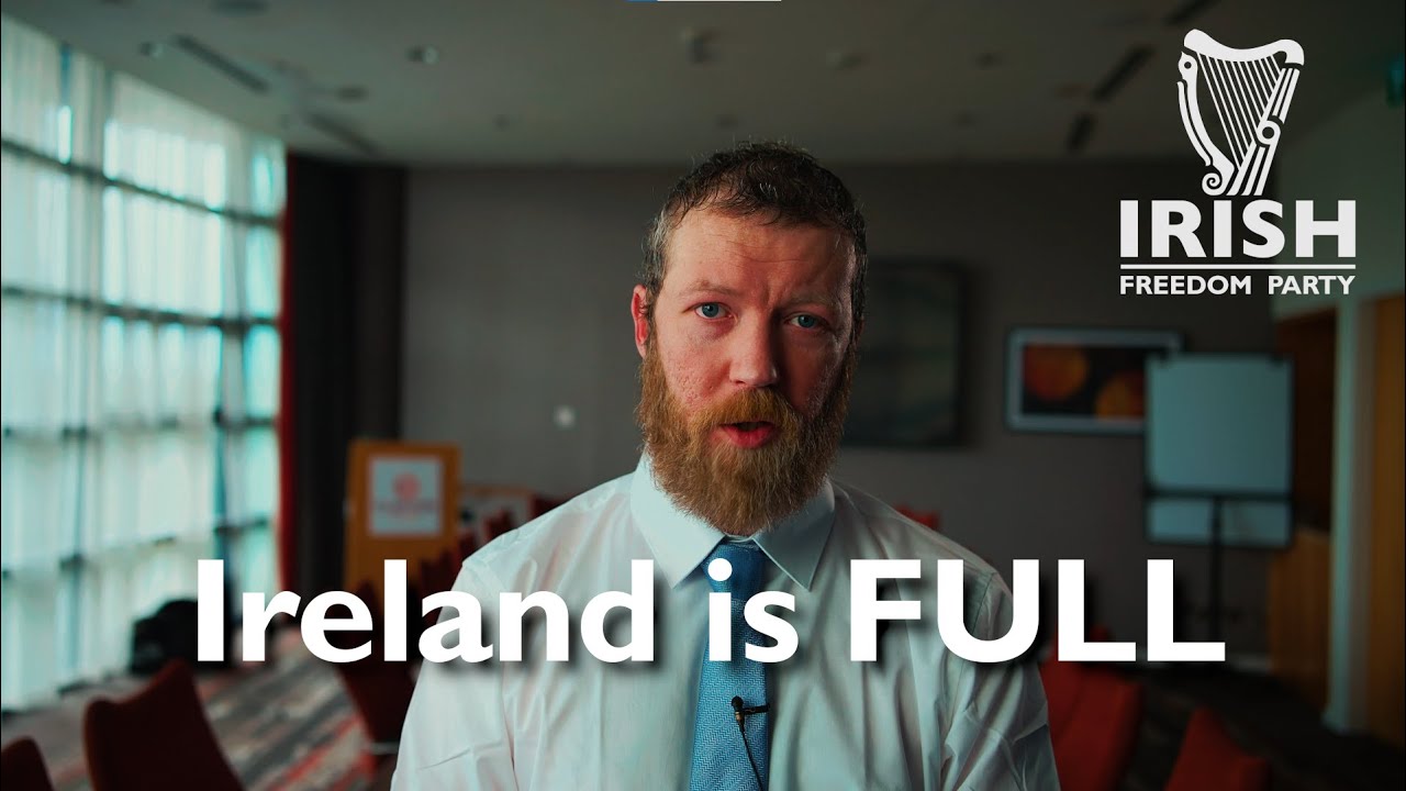 Ireland is FULL | Diarmaid Ó Conaráin 2024 - YouTube