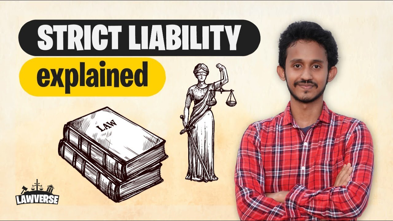 STRICT AND ABSOLUTE LIABILITY | LAW OF TORTS | CLAT - YouTube