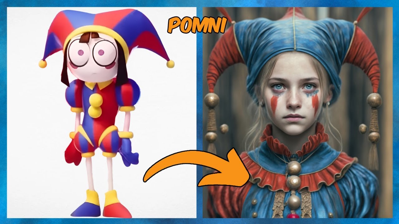 The Amazing Digital Circus Characters In Real Life - YouTube