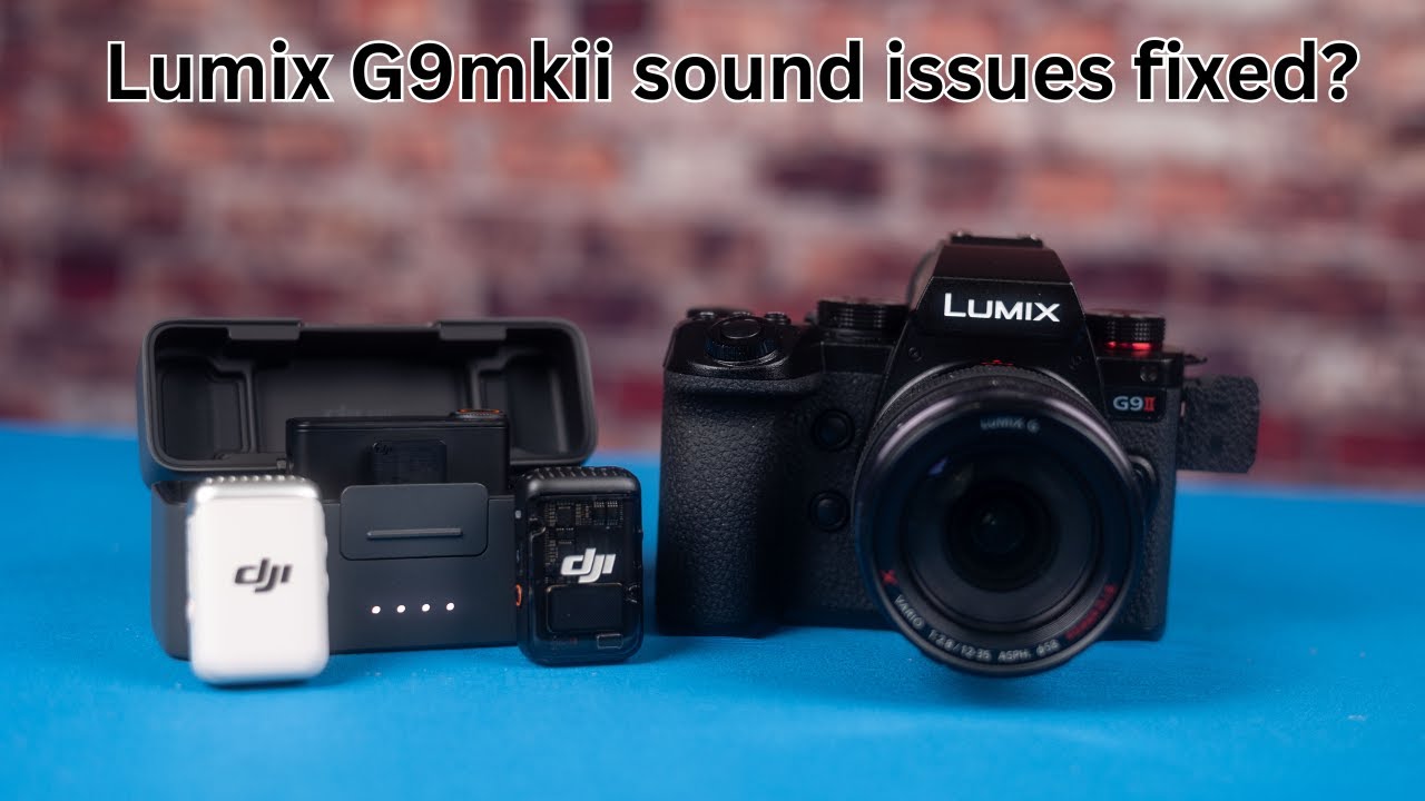I Spent 15 hours Fixing Lumix G9mkii SOUND PROBLEMS Here's What I ...