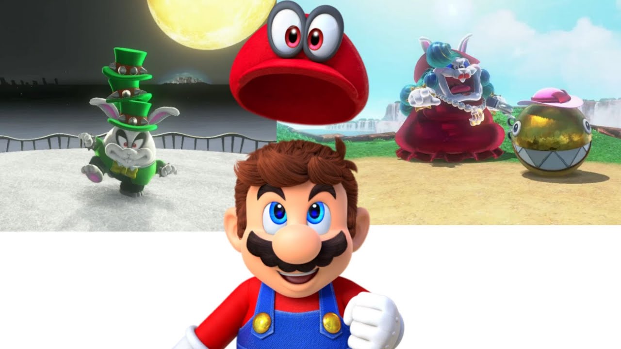 Súper Mario Odyssey Gameplay (Fight with Topper and Madame Broode ...