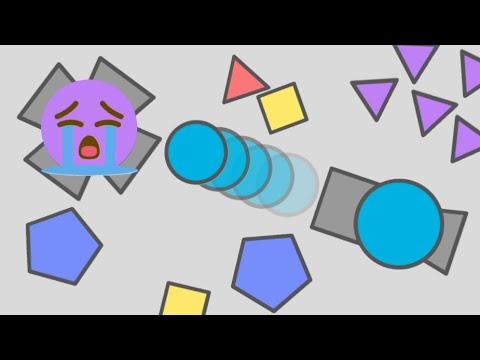 THE TANK OF DESTRUCTION! Diep.io Hybrid Gameplay