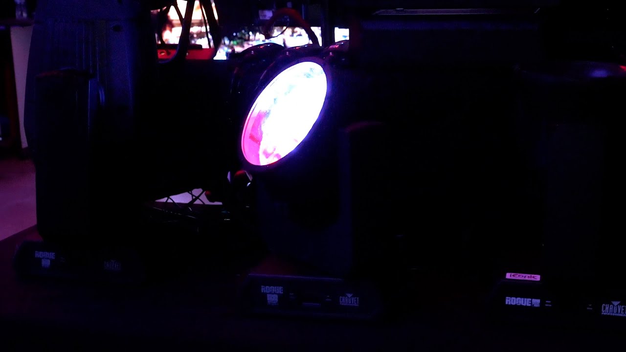 Quick Look at the Chauvet Professional Rogue Outcast R2X Wash - YouTube