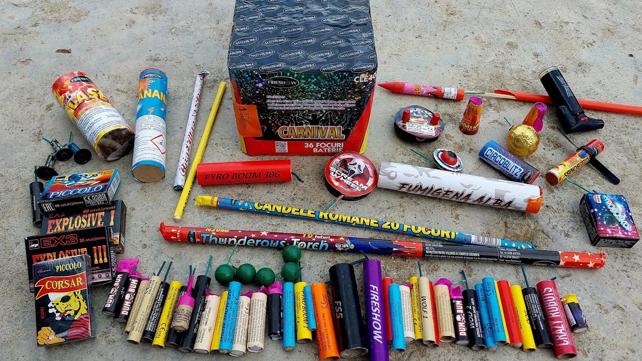 SUPER COMPILAȚIE PETARDE SI ARTIFICII VARA 🌞💣 - Firecrackers ...