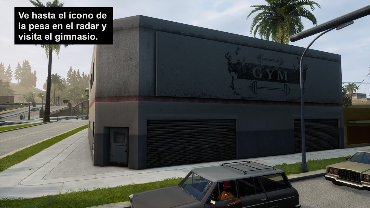 grand theft auto San Andreas : THE DEFINITIVE EDITION. (07) (GYM ...