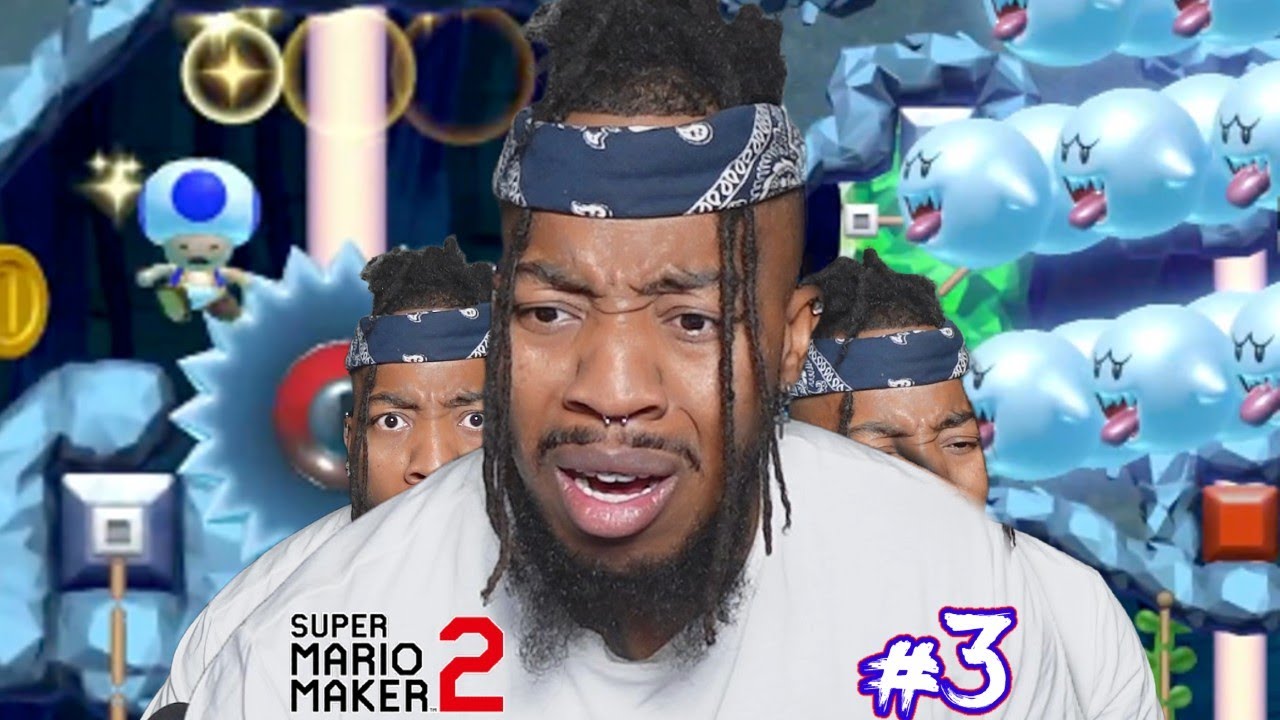 @DashieGames HOW TF DO YOU PLAY THESE LEVELS?! |SUPER MARIO MAKER 2| |3 ...