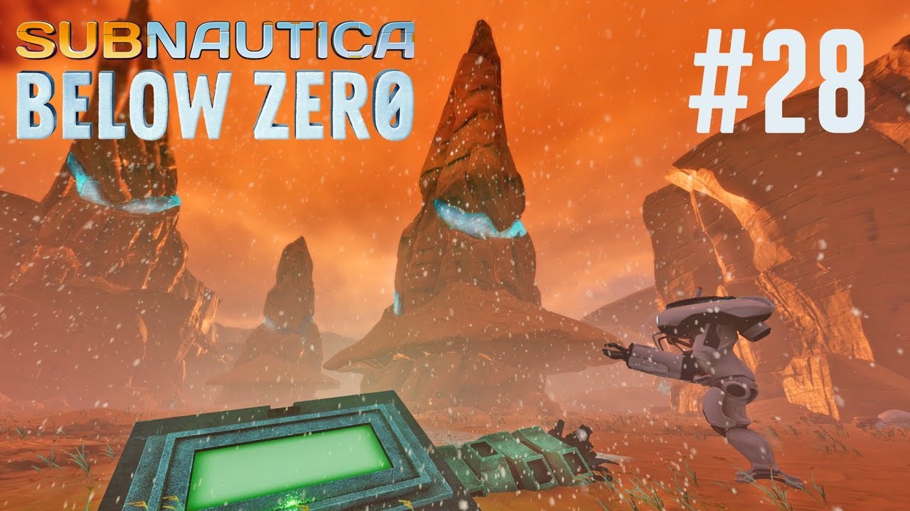 SUBNAUTICA BELOW ZERO #28 - DE VOLTA À BACIA GLACIAL DESSA VEZ DE PRAWN ...