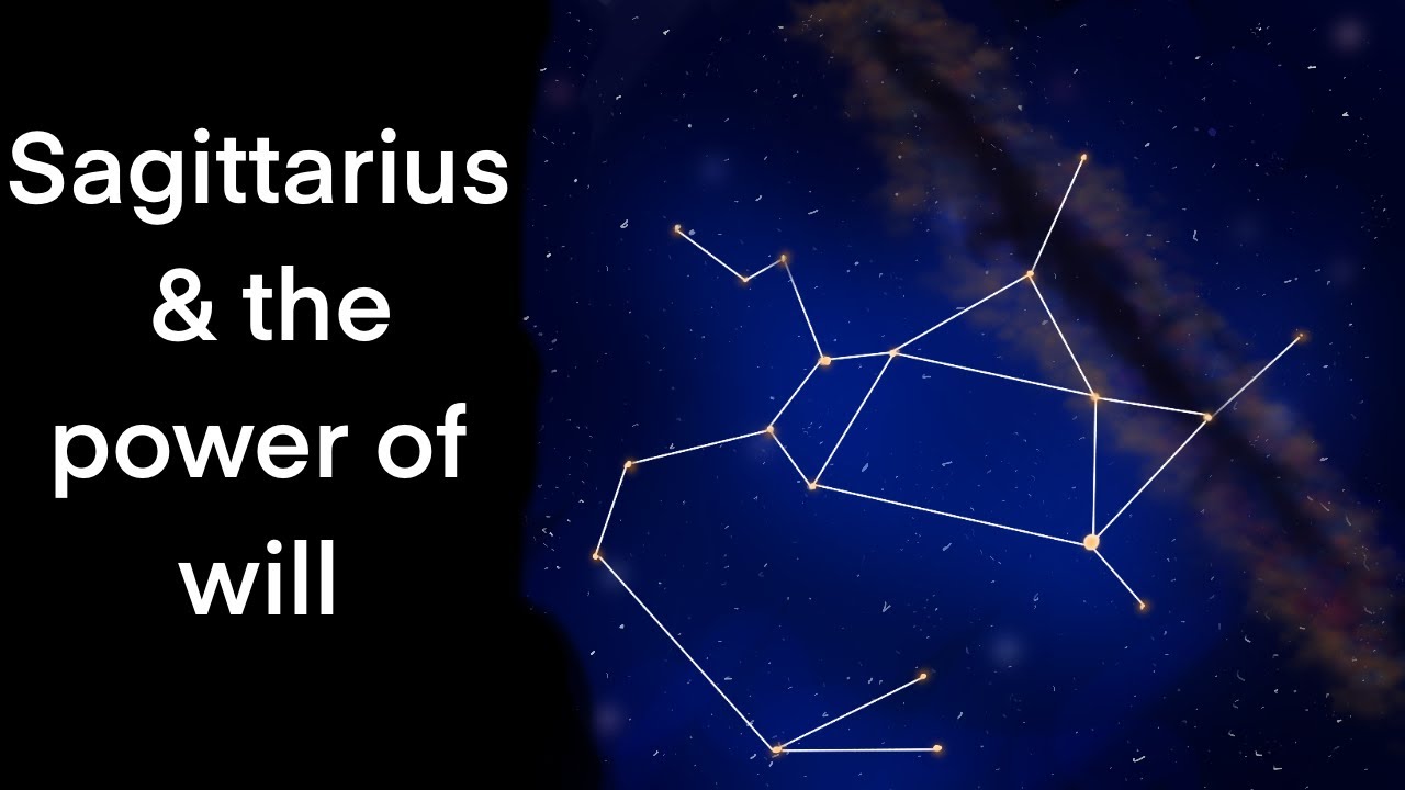 sagittarius & the enormous will power - YouTube